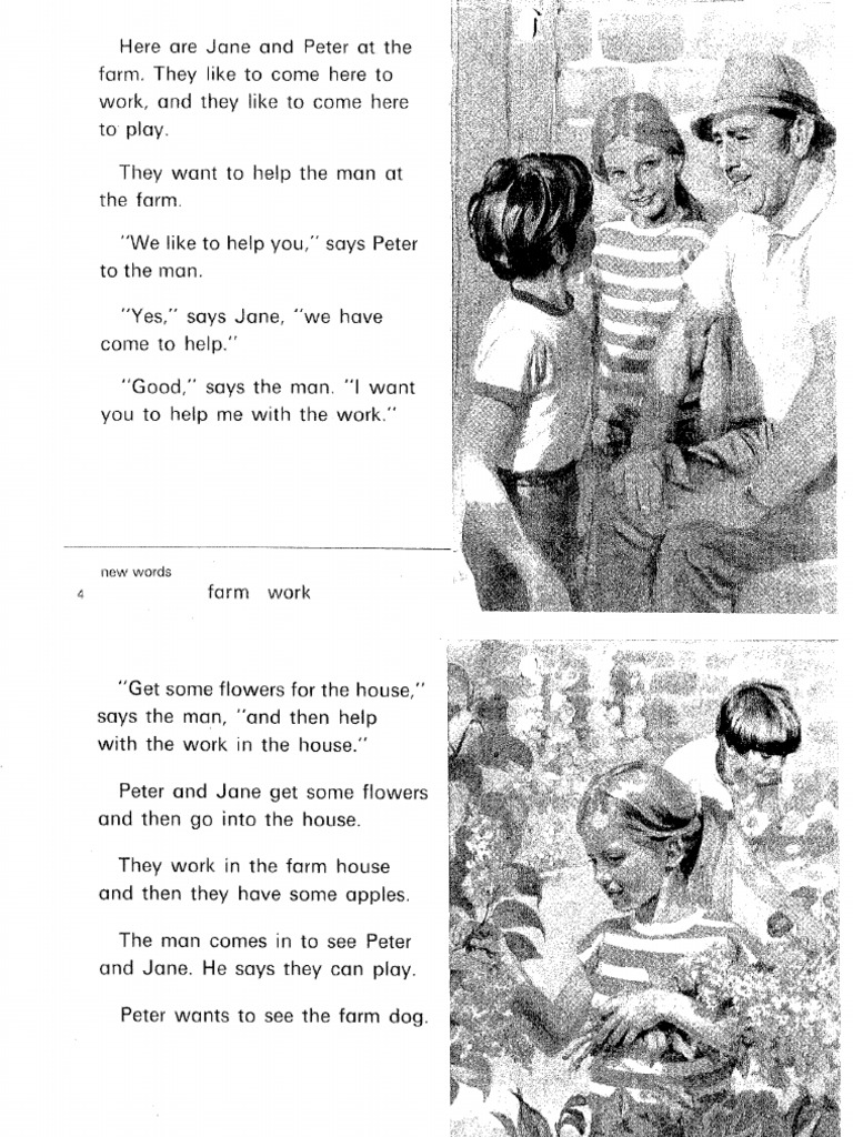 Peter & Jane 4a | PDF