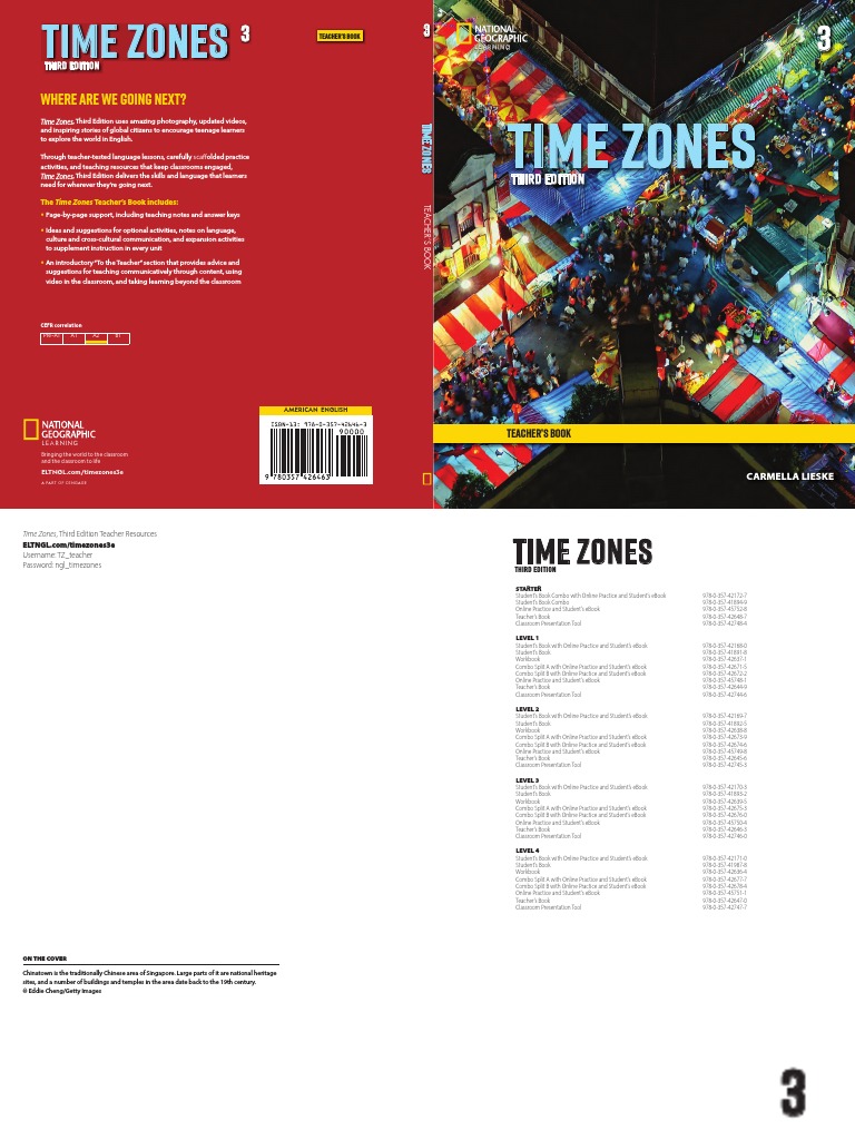 Time Zones 3e TG3 | PDF | English Language | Teachers