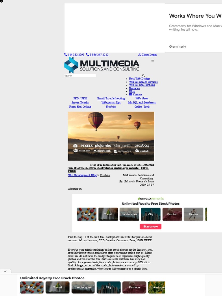 Top 10 of The Best Free Stock Photos and Images Websites, 100% 2 | PDF ...