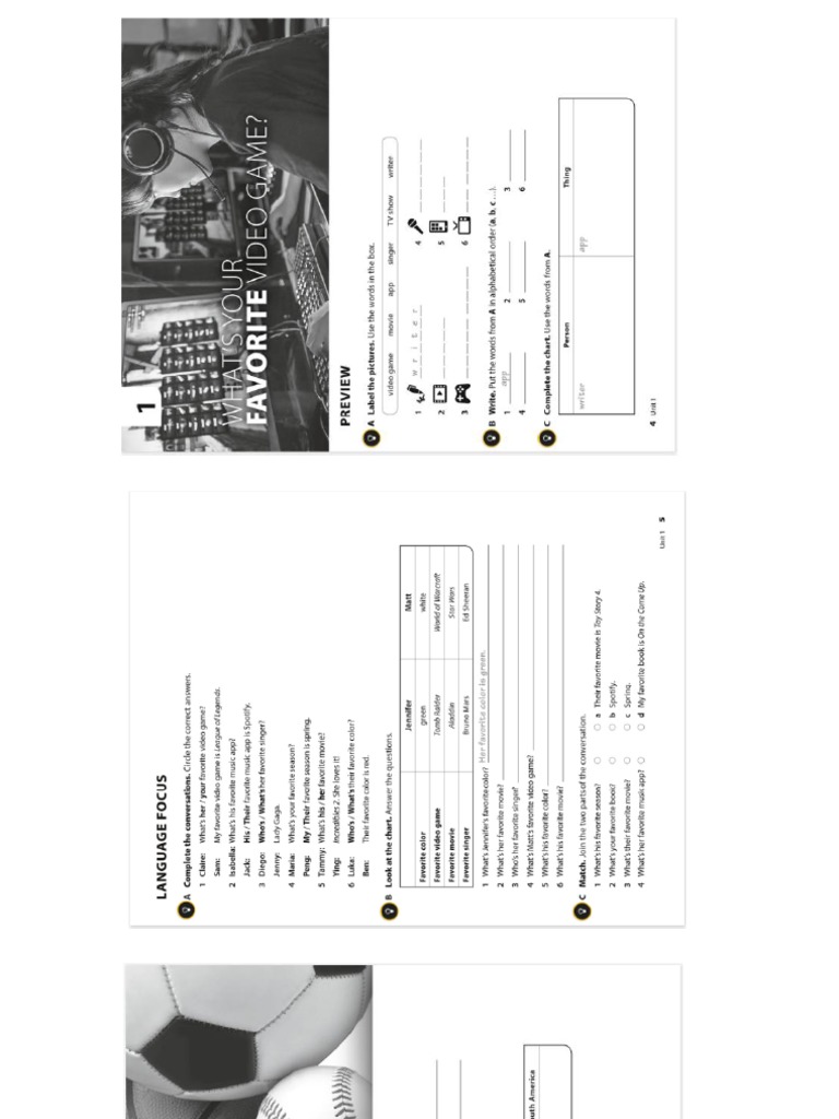 Time Zones 1 3ra Ed Workbook Unit 1 | PDF