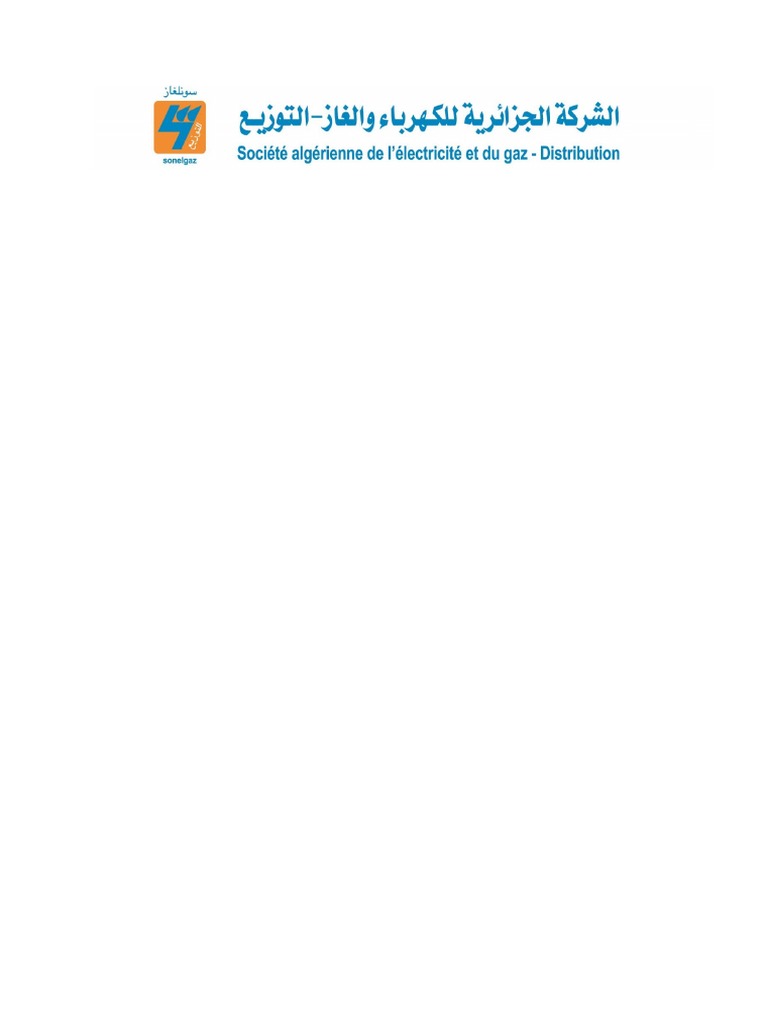 Logo Sonelgaz Dis | PDF