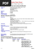 Nitrogen Safety Data Sheet (SDS) | PDF | Breathing | First Aid