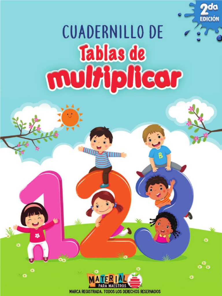 Cuadernillo de Las Tablas de Multiplicar - 220111 - 130208 | PDF