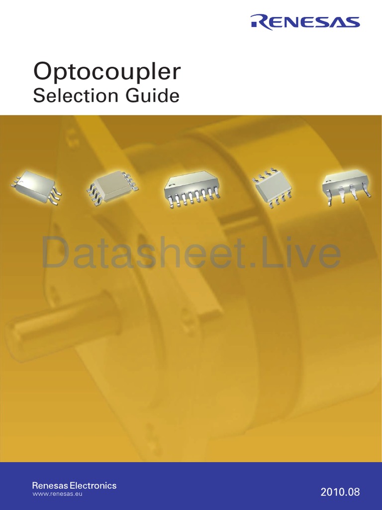 Optocoupler: Datasheet - Live | PDF | Reliability Engineering ...