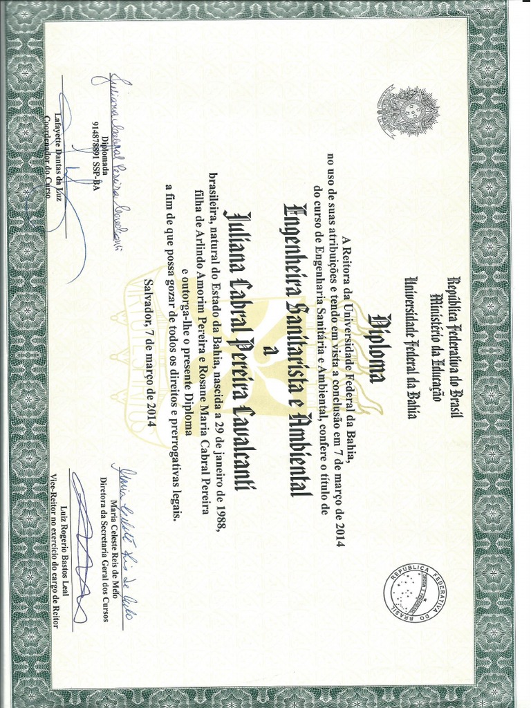 10 Diploma UFBA | PDF