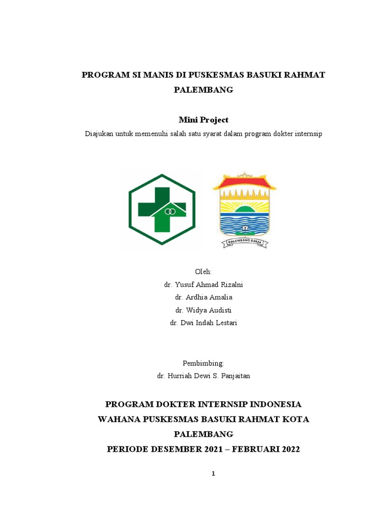 LAPORAN MINIPRO (Repaired) | PDF | Pengembangan Diri