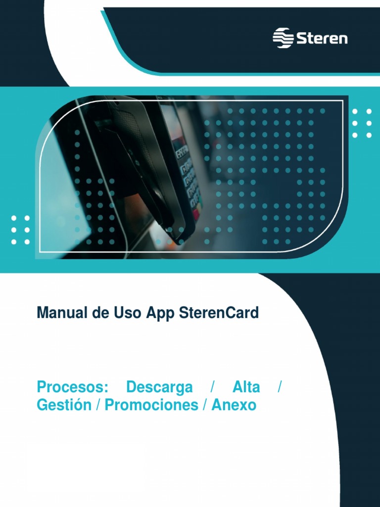 Manual de Uso de La App Steren Card - V3 | PDF | Aplicación movil ...