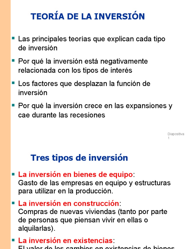Teoría y Modelos de Inversión | PDF | Inversiones | Compartir (Finanzas)