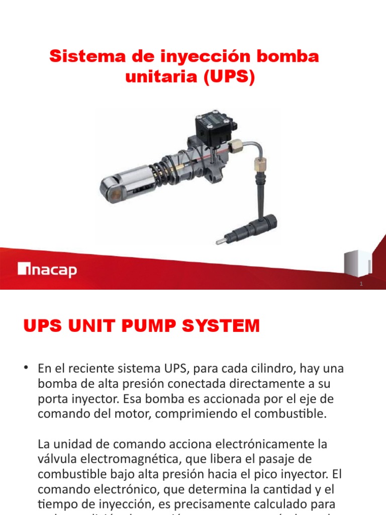 Sistema de Inyección Bomba Unitaria (UPS) | PDF | Inyección de ...