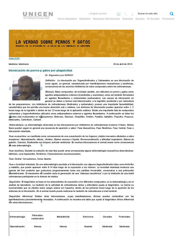 4. Intoxicación por plaguicidas | PDF | Medicina CLINICA ... 4. Intoxicación por plaguicidas | PDF | Medicina CLINICA ...