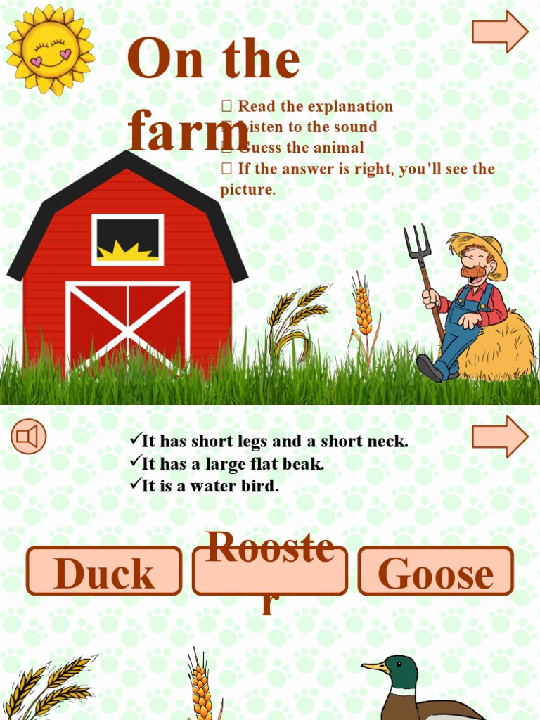 On The Farm Fun Activities Games Picture Dictionaries - 92467 | PDF ...