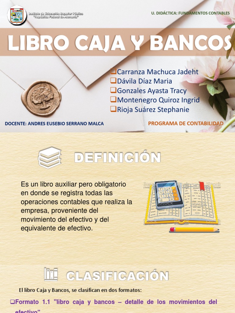 Exposición de Libro Caja y Bancos | PDF | Contabilidad | Bancos