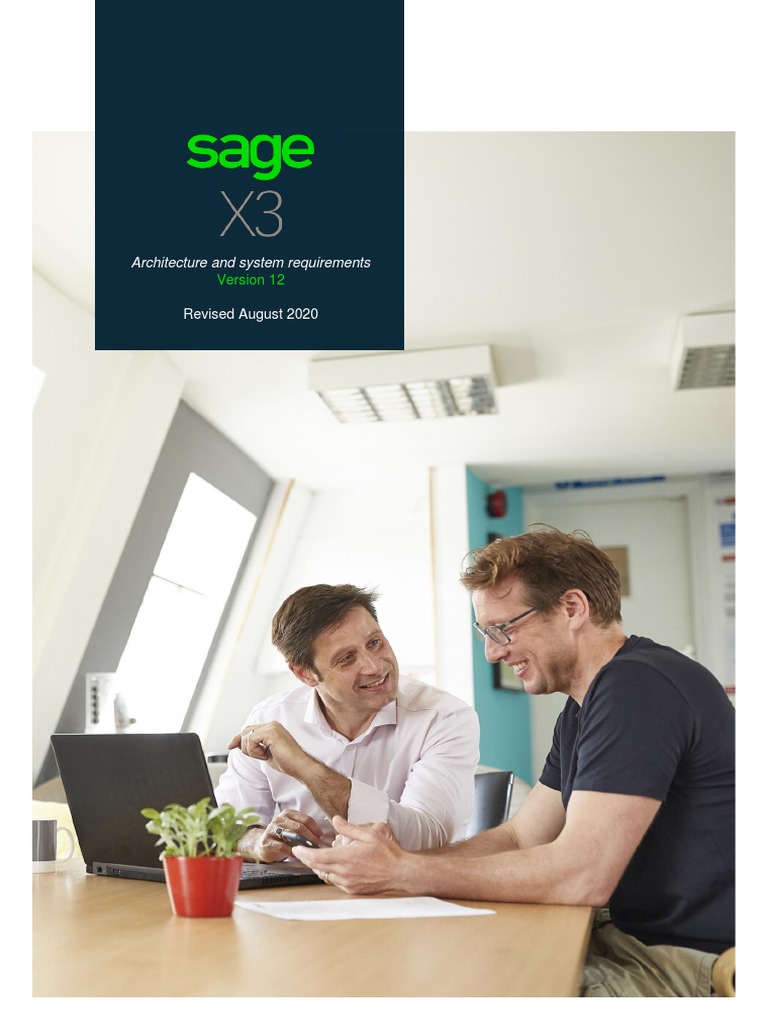 SageX3 Architecture Guide V12 | PDF | World Wide Web | Internet & Web