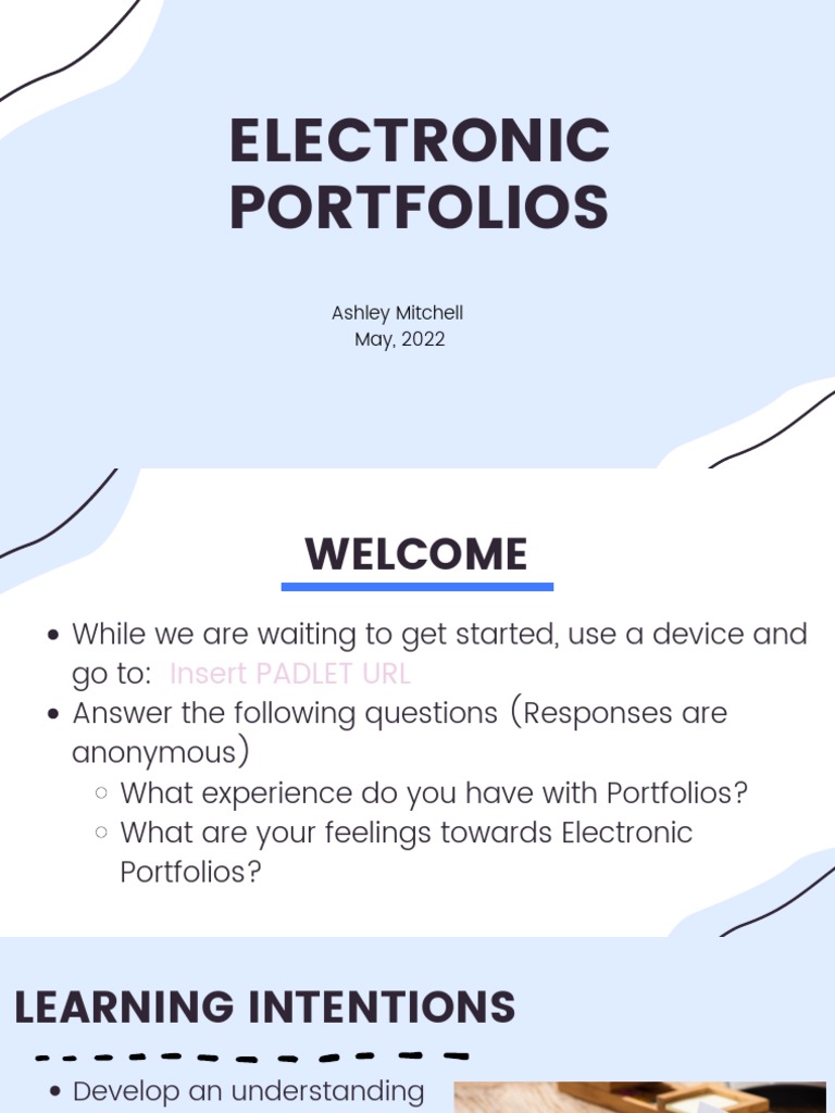 Final Electronic Portfolios | PDF | Learning | Educational Psychology