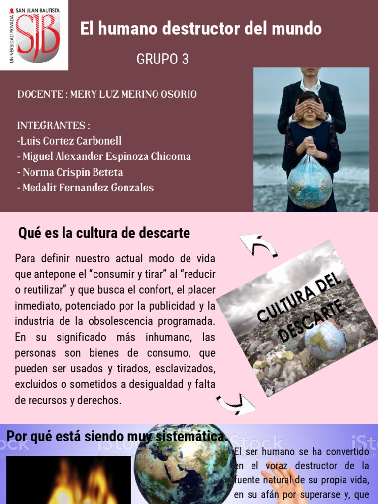 El Hombre Destructor Del Mundo | PDF | Agua