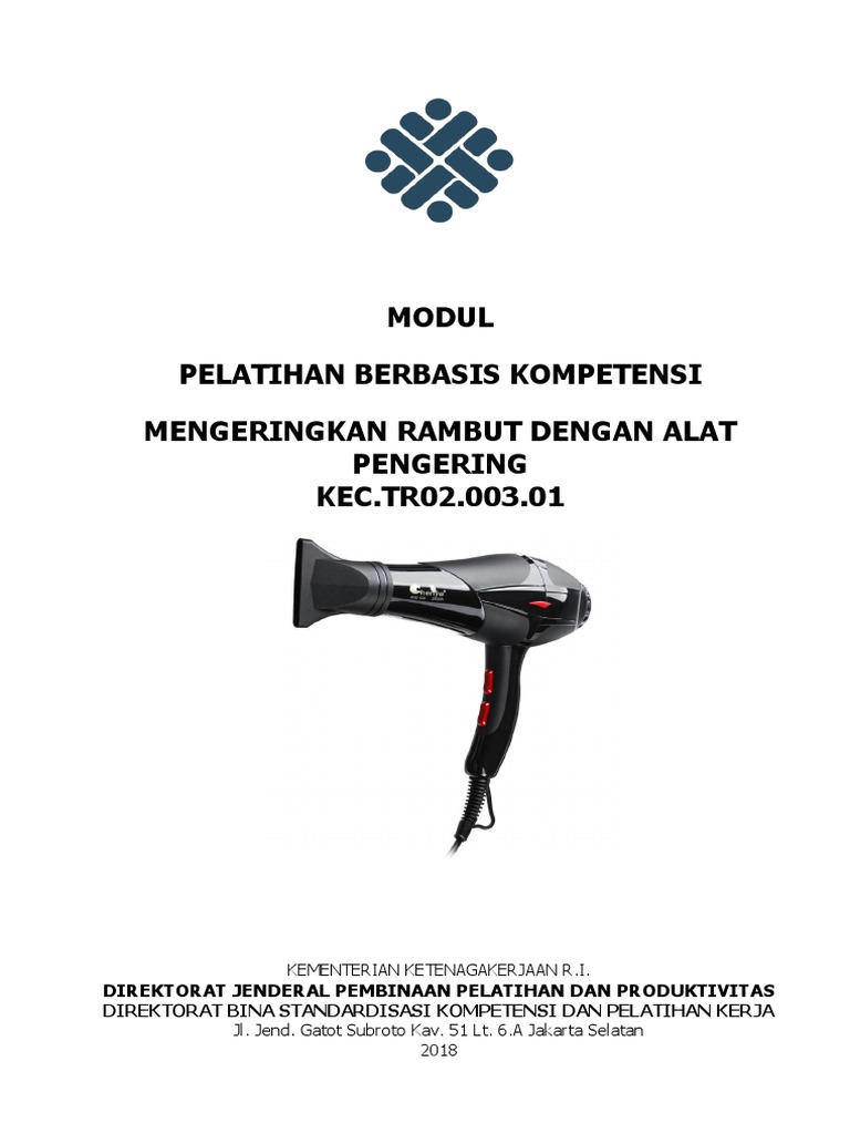 Pelatihan Mengeringkan Rambut | PDF