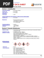 International Thinner Safety Data Sheet | PDF | Safety | Occupational ...