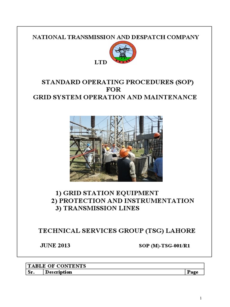 Sop Maintenance | PDF | Electrical Breakdown | Insulator (Electricity)