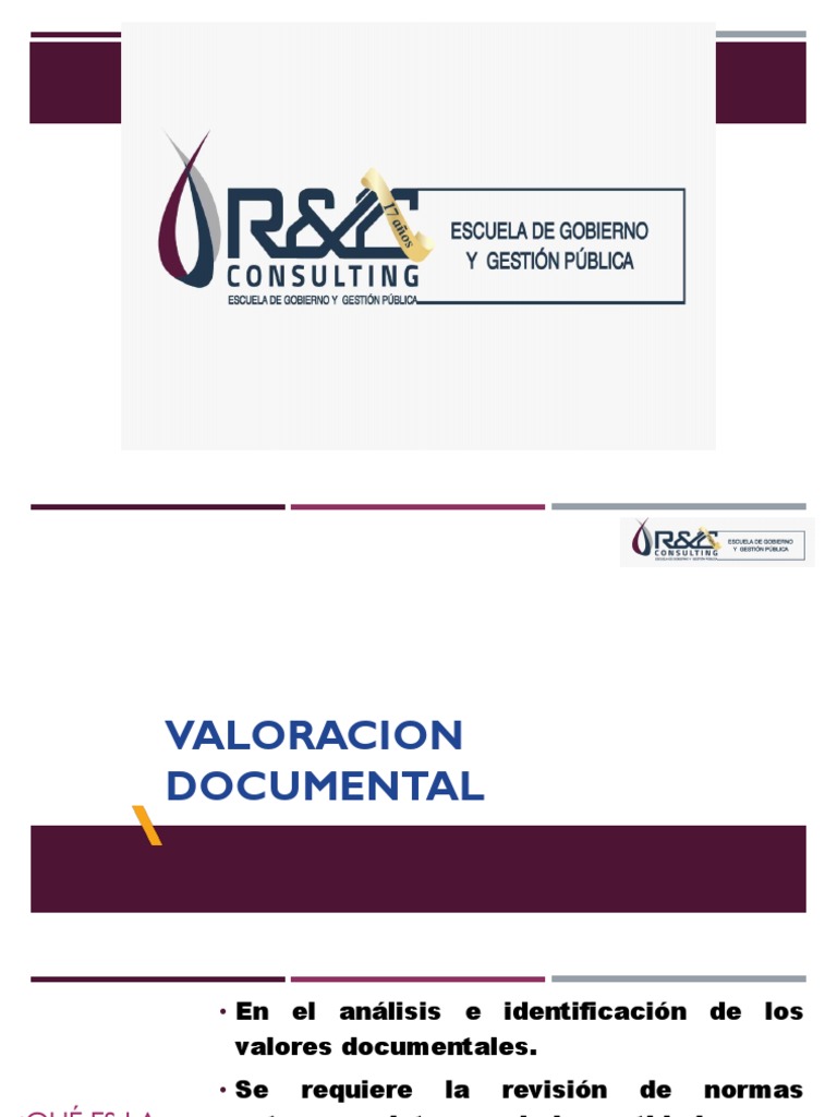 Valoración documental: claves para identificar el valor de los ...