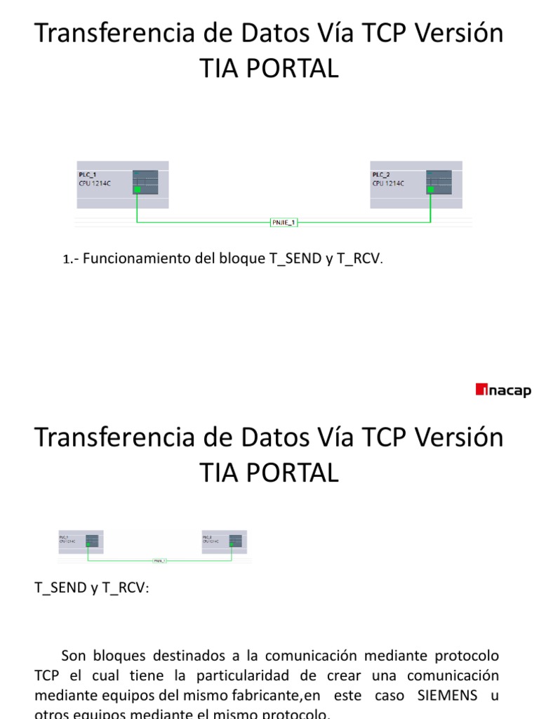 Tsend y TRCV | PDF | Protocolo de Control de Transmisión | Puntero ...