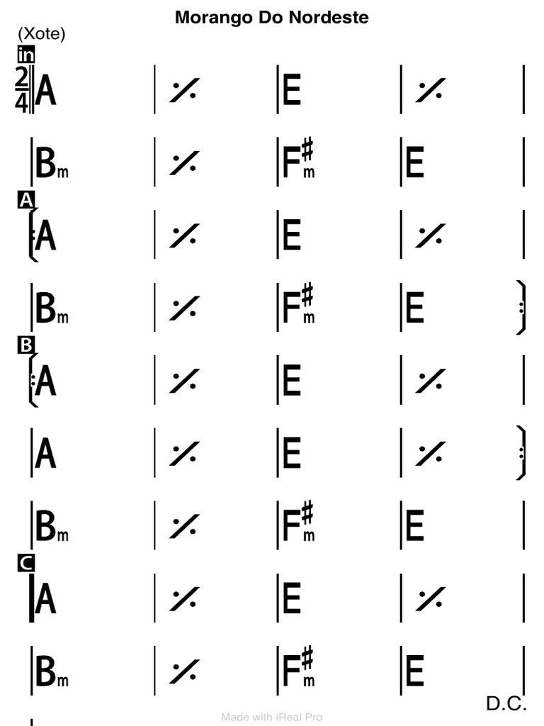 Morango Do Nordeste | PDF