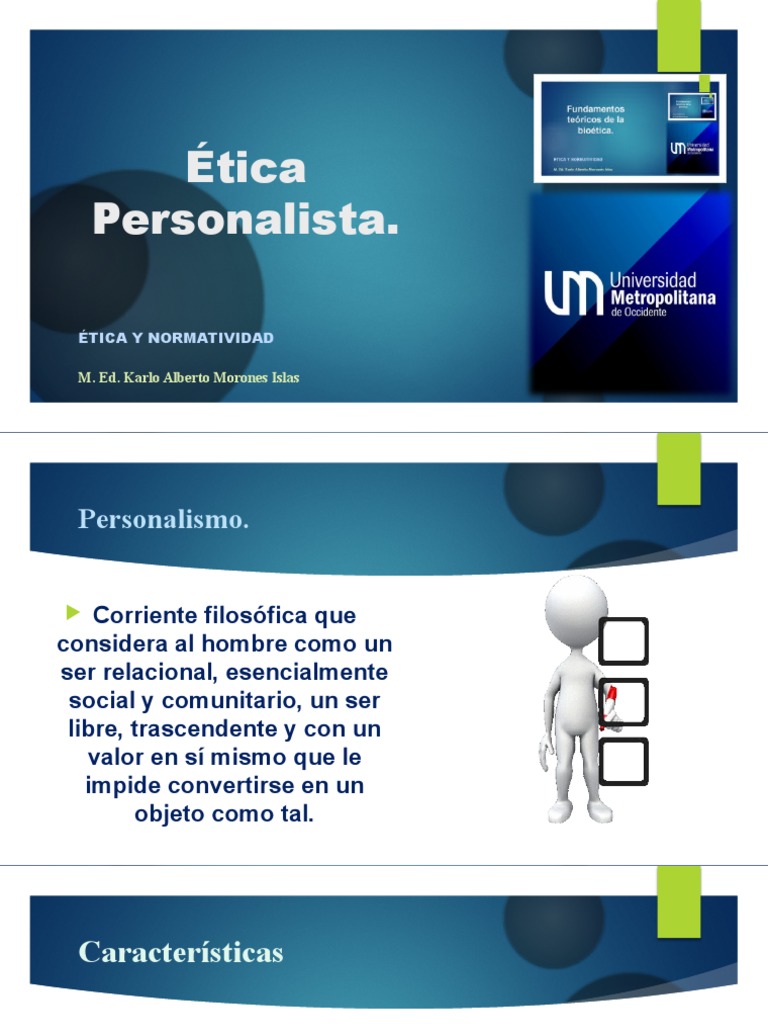 Ética Personalista. | PDF | Sicología | Cognición