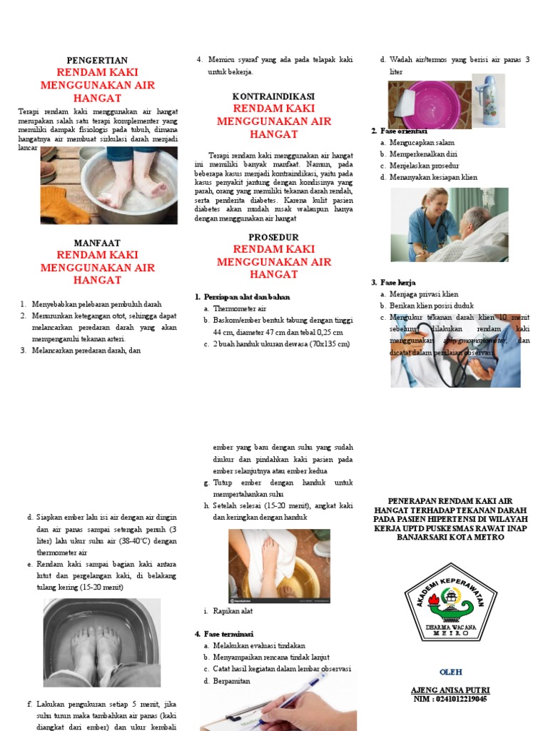 Lefleat Rendam Kaki Air Hangat | PDF