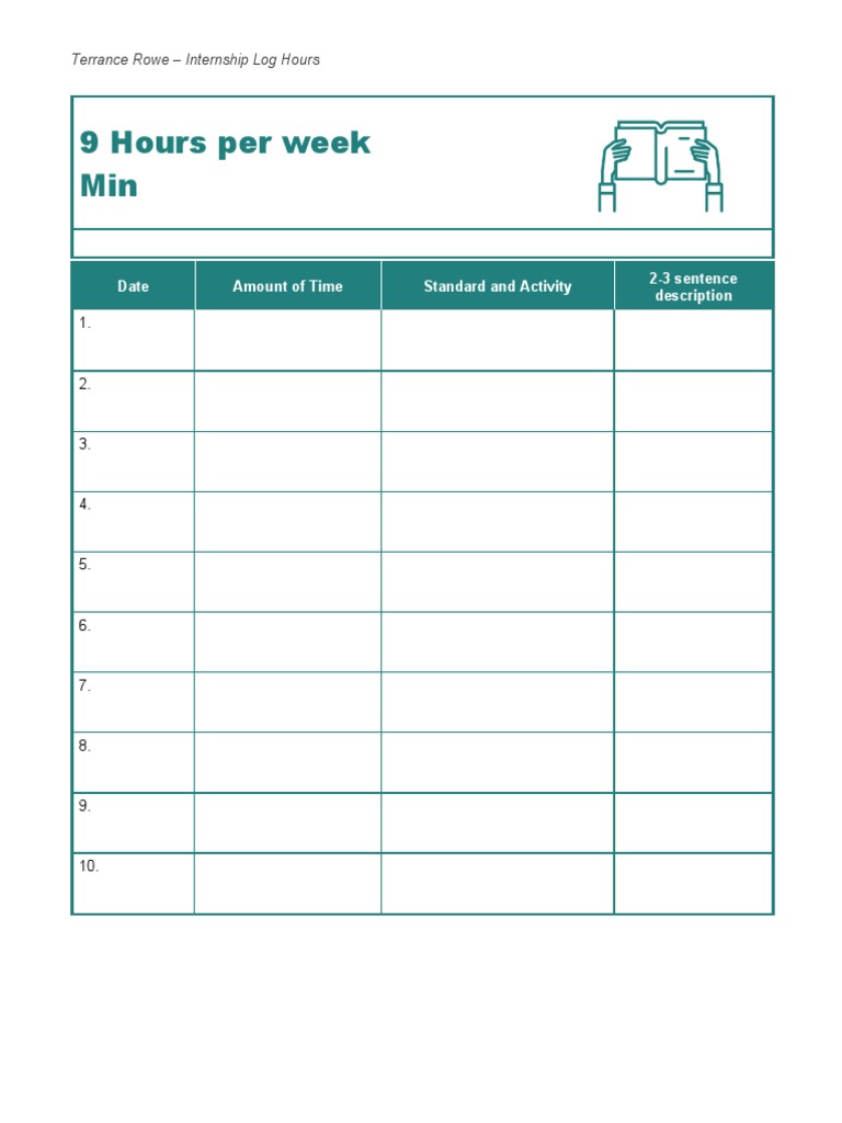 Internship Log | PDF