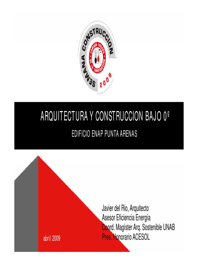 Edificio ENAP Punta Arenas | PDF