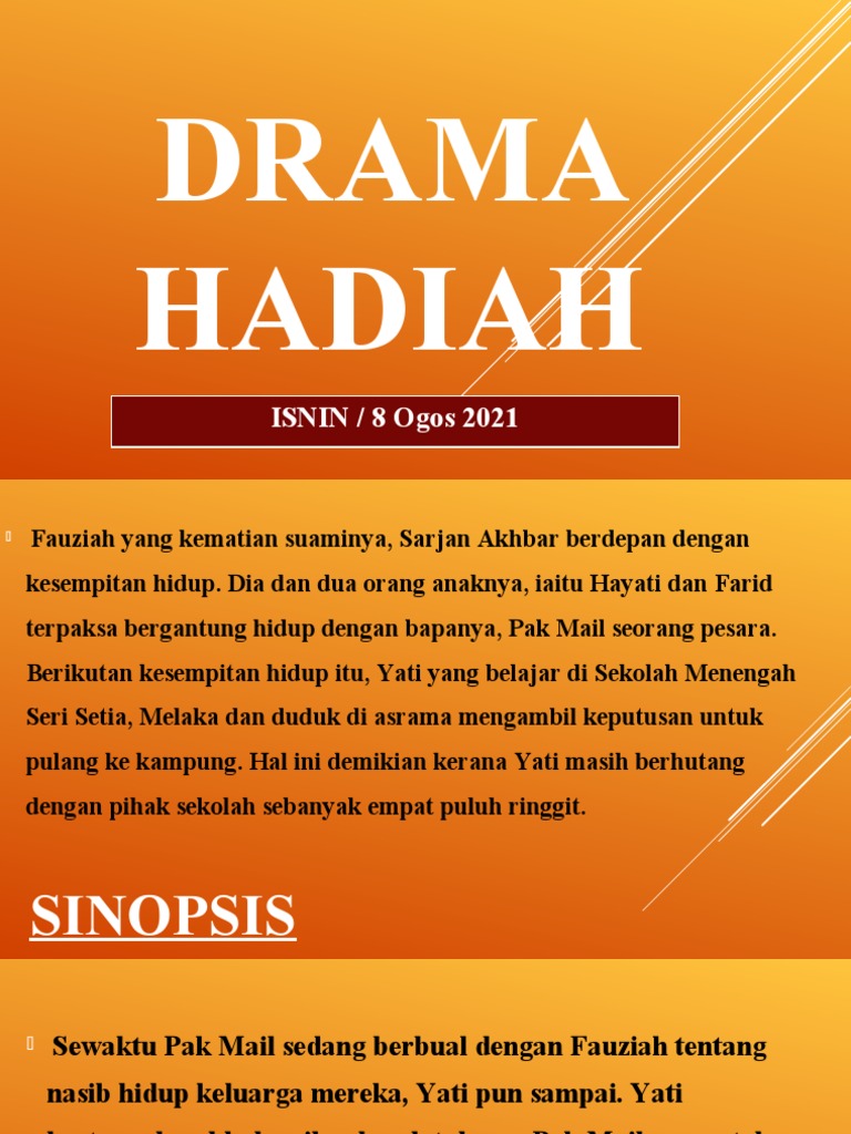 Drama Hadiah | PDF