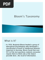 Blooms Taxonomy Math Question Stems | PDF | Behavioural Sciences ...