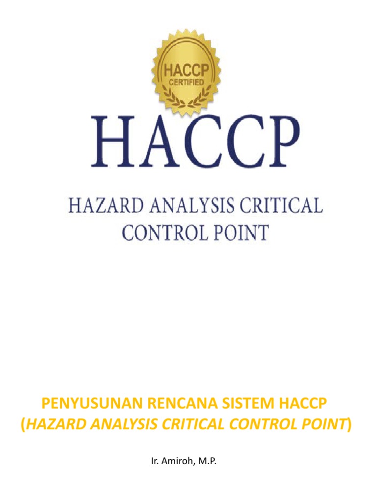 Panduan Sistem HACCP untuk Keamanan Pangan | PDF
