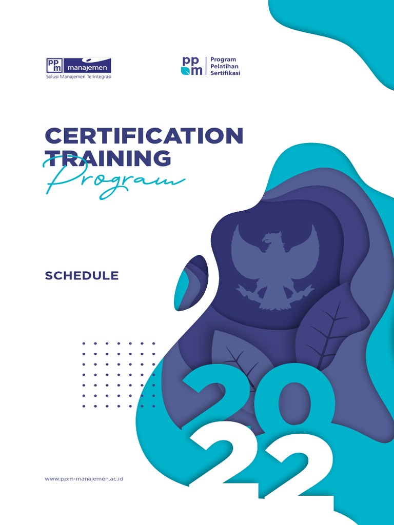 PPM Manajemen-Certification Training Program Schedule 2022 - Rev16Des2021 | PDF | Leadership ...