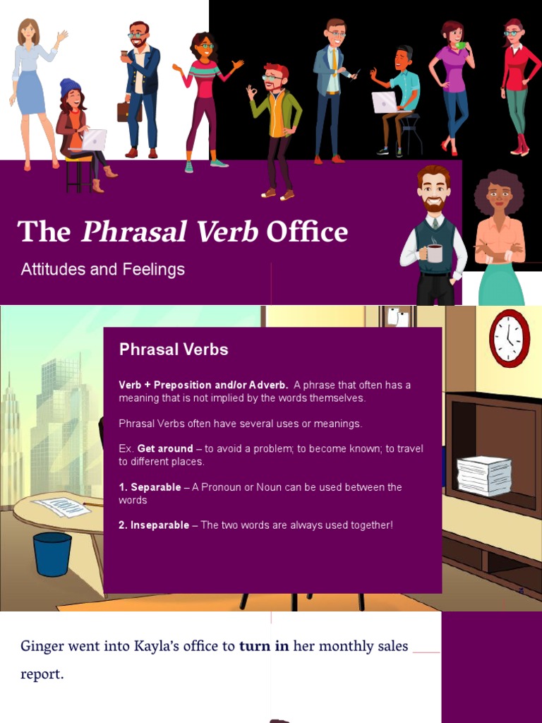 Phrasal Verb: The Office | PDF | Verb | Phrase