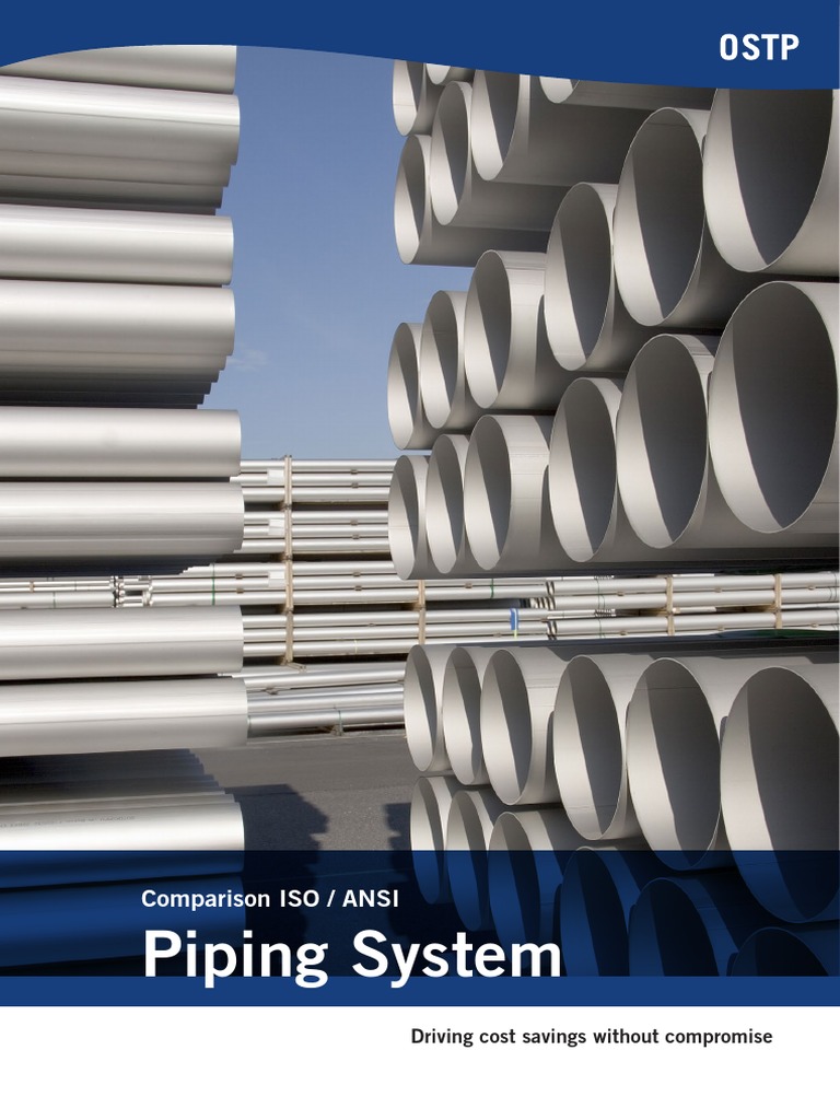 ISO vs ANSI Piping Standards in Pulp Industry | PDF | Pipe (Fluid ...