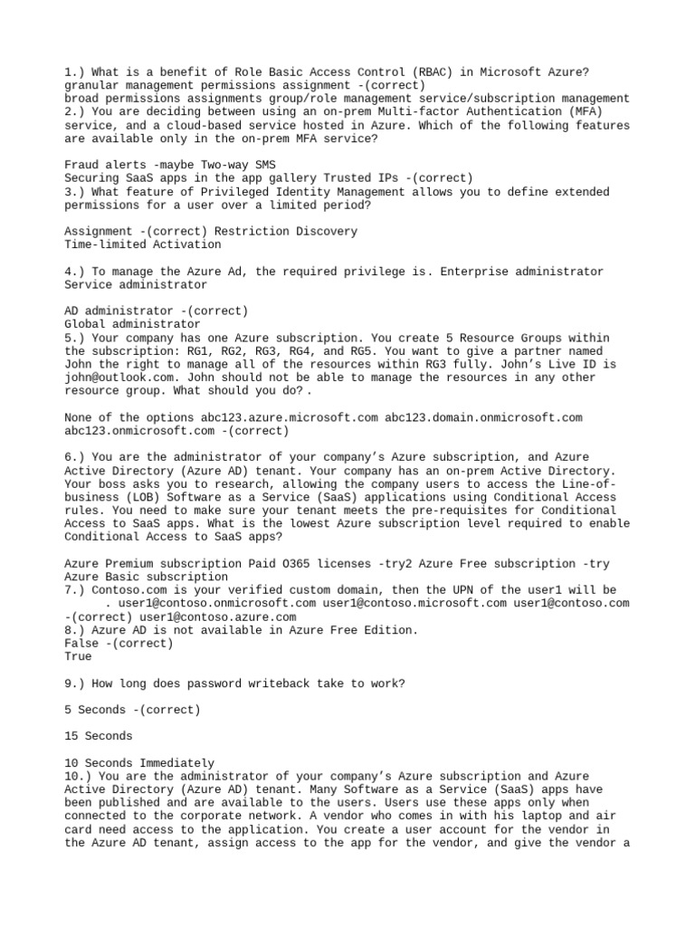 RBAC | PDF | Software As A Service | Application Software