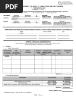 SALN Form 2024: Guidelines and Sample | PDF | Net Worth