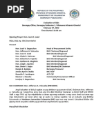 Barangay Certification-Interposing No Objection | PDF