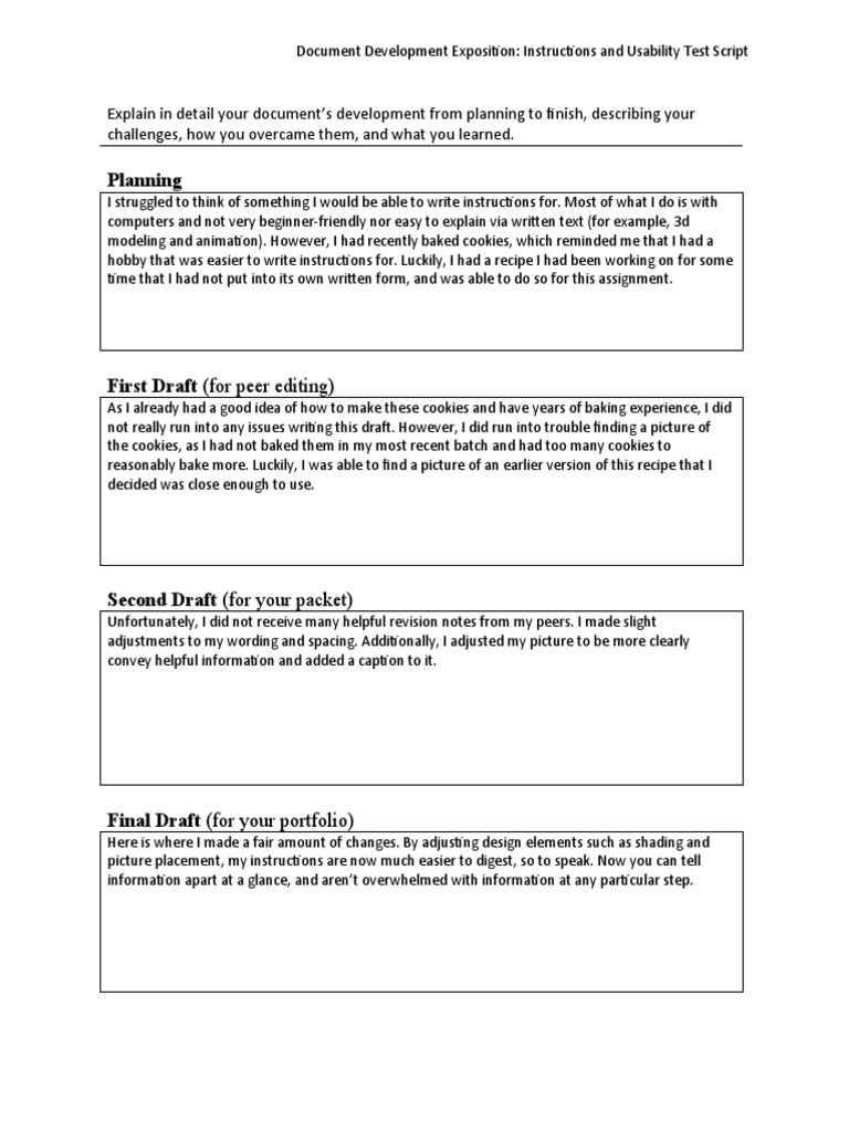 Instructions and Usability Test Script Dde | PDF
