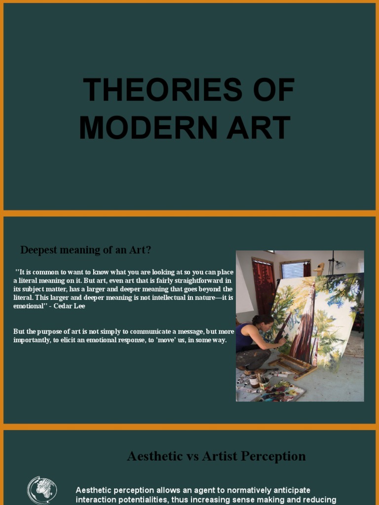 Theories of Modern Art | PDF | Aesthetics | Psychology