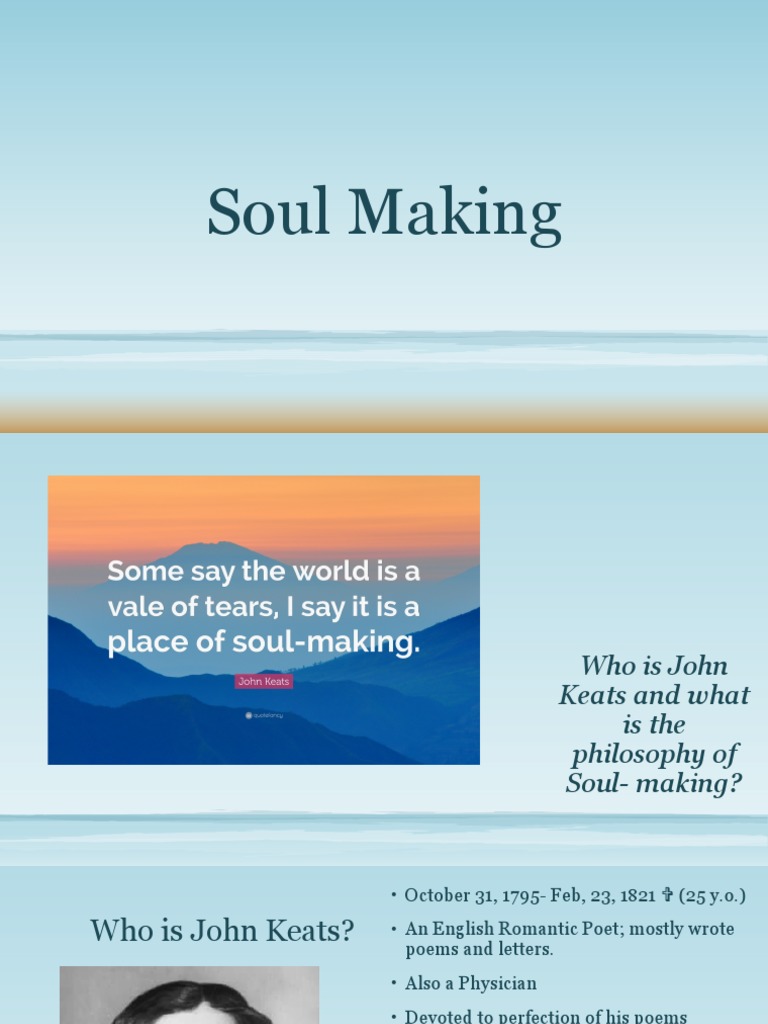 5 Soul Making | PDF | John Keats | Soul