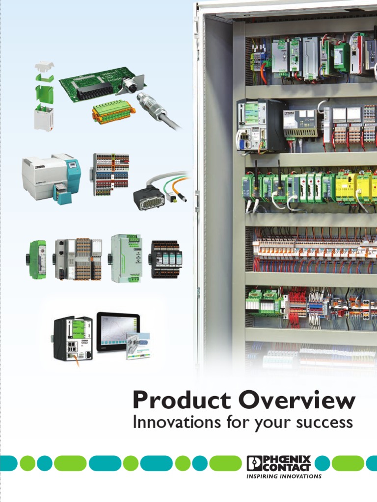 Product Overview - Phoenix Contact | PDF | Electrical Connector | Relay
