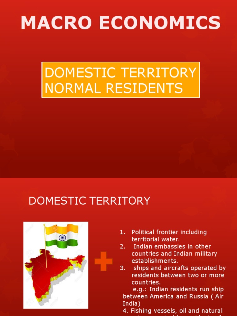 Domestic Territory and Normal Resident | PDF | Economies
