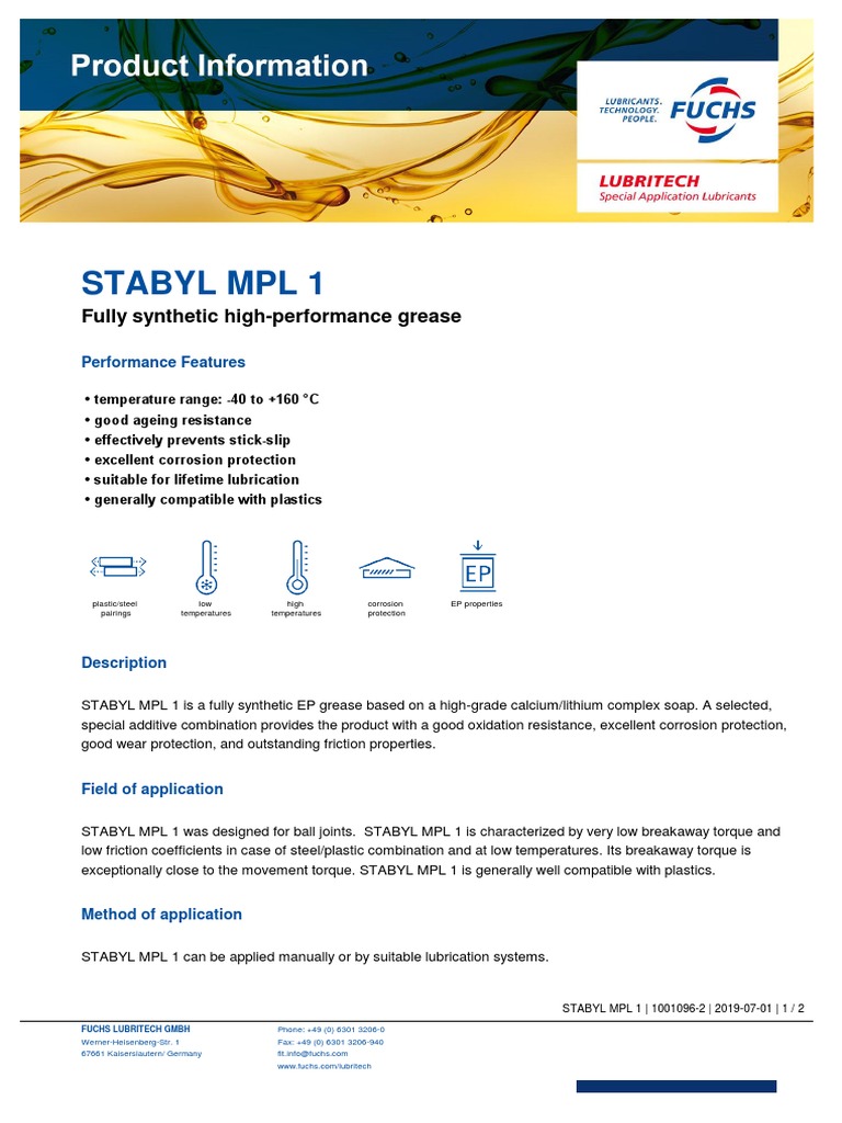 Stabyl MPL 1 - Pi - (Gb-En) | PDF | Building Engineering | Mechanical ...