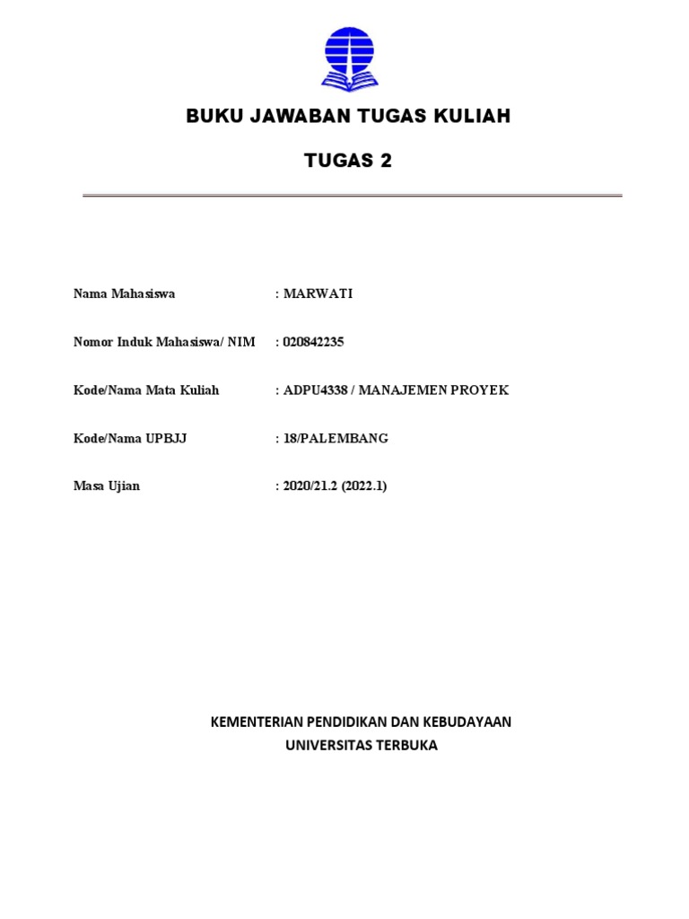 Naskah ADPU4338 TMK 2 MARWATI | PDF | Karier & Perkembangan