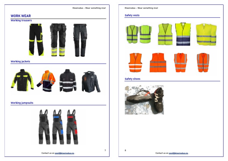 Work Wear | PDF
