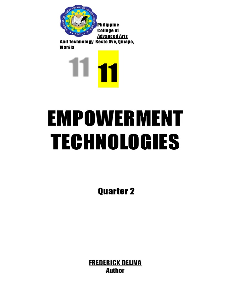 G11 Empowerment of Technolohies 2ND QUARTER | PDF | Html | World Wide Web