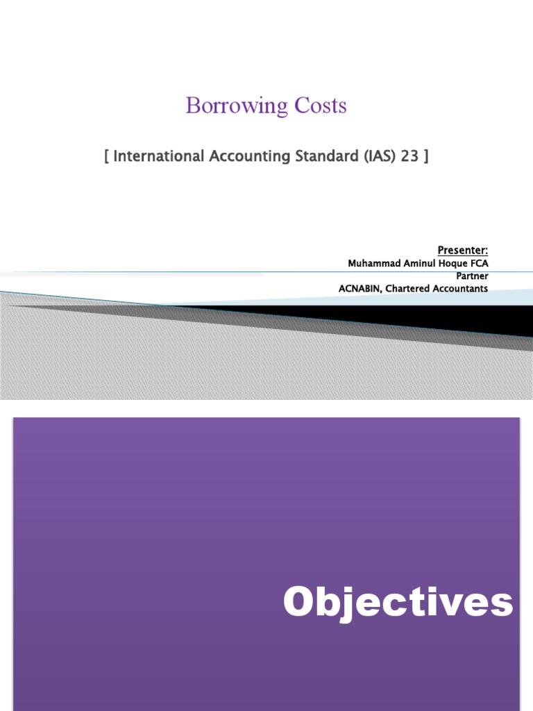 IAS 23 Borrowing Costs: Key Requirements for Capitalizing Interest ...