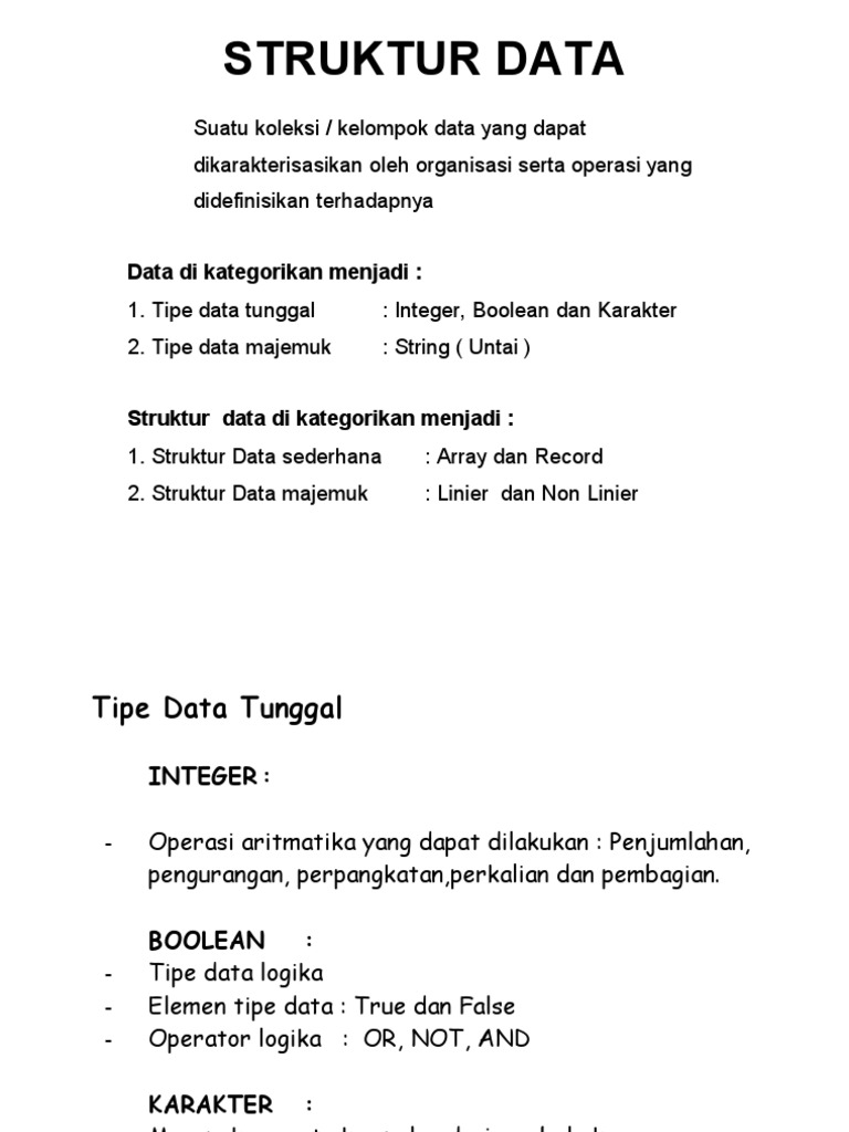 M5 Struktur Data Kom B | PDF