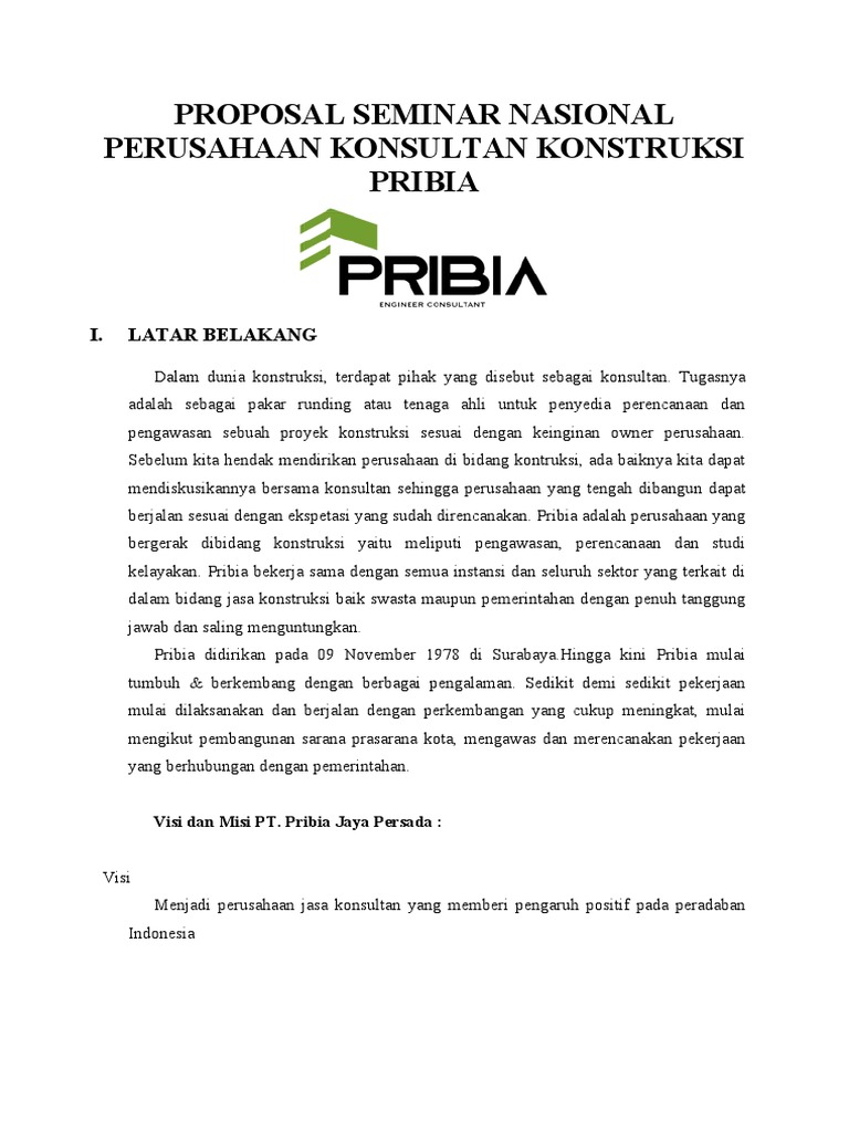 Seminar Nasional Konsultan Konstruksi | PDF